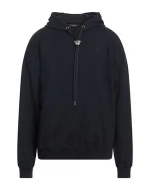 Versace Sweatshirt In Cotton And Viscose - Blue