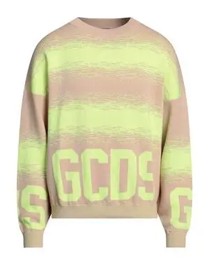 Gcds Cotton Sweater - Beige