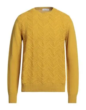 AION Sweater In Virgin Wool - Yellow