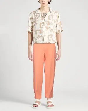 MSGM Viscose & Polyester Pants - Orange