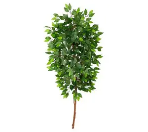 NEARLY NATURAL 5-ft Artificial Ficus Tree