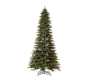 NEARLY NATURAL 12' Belgium Fir Artificial Chris Tmas Tree - One-color