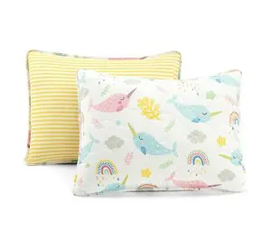 LUSH DECOR Magical Narwhal 2pc Twin Quilt Set