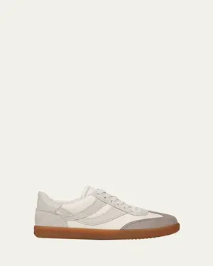 Vince Oasis Leather Sneakers - Milk/horchata
