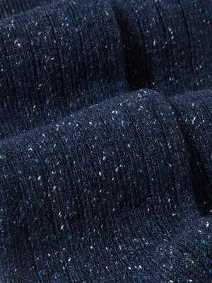 Norse Projects Bjarki Neps Ribbed-knit Socks