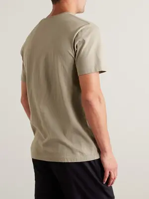 FRAME Cotton-jersey T-shirt - Neutrals