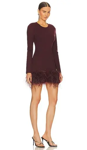 LAMARQUE Bahira Mini Dress - Mahogany
