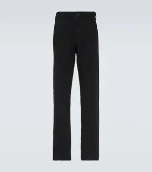 Comme Des Garçons Wool-blend Straight Pants