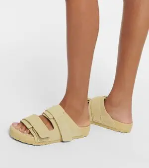BIRKENSTOCK X Tekla Uji Suede Slides