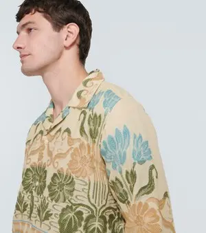 BODE Tulipa Printed Cotton Shirt