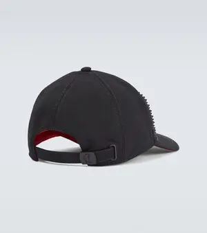 CHRISTIAN LOUBOUTIN Enky Spikes Baseball Cap