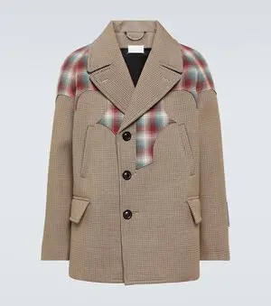 MAISON MARGIELA X Pendleton Oversized Pea Coat