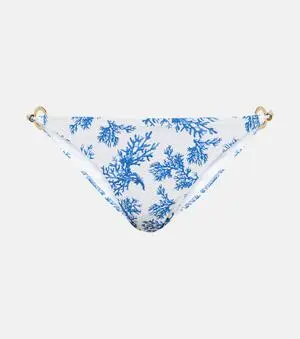 Heidi Klein Little Dix Bay Ring Bikini Bottom - Multicoloured