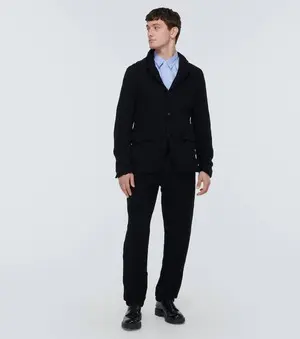 Comme Des Garçons Wool-blend Jacket