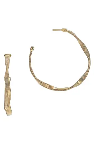 Marco Bicego Marco Bicego Marrakech Small Hoop Earrings Yellow Gold