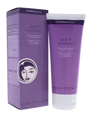 DERMADOCTOR Dermadoctor 7.1Oz Ain't Misbehavin Medicated Aha/Bha Acne Cleanser - Nocolor