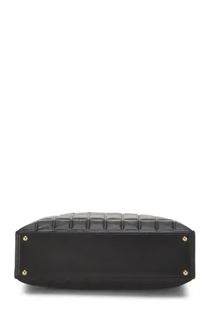 Chanel Quilted Lambskin Chocolate Bar Tote