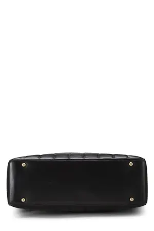 Chanel Quilted Lambskin Chocolate Bar Tote