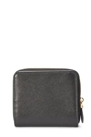 Prada Saffiano Compact Wallet