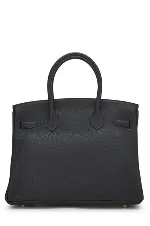 Hermès Clemence Birkin 30 - Black