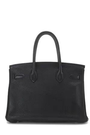 Hermès Clemence Birkin 30 - Black