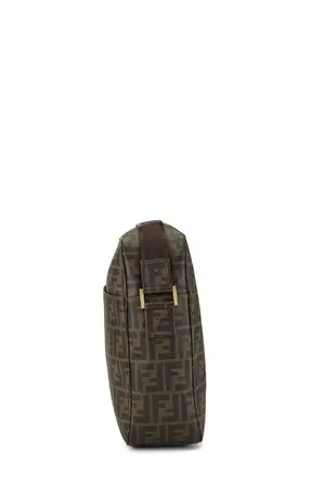 Fendi Zucca Coated Canvas Messenger Bag