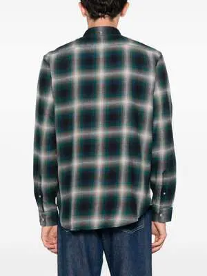 Woolrich Madras Plaid-check Flannel Shirt