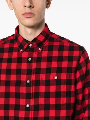 Woolrich Traditional Plaid-check Flannel Shirt