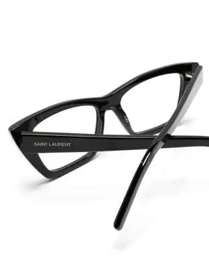 Saint Laurent Cat Eye Glasses - Black