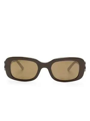 Balenciaga Everyday Rectangle-frame Sunglasses
