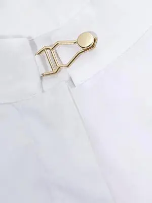MAISON CLOSE Braces-detail Poplin Shirt