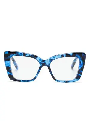 Balenciaga Cat-eye Glasses - Blue