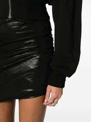 Rick Owens Draped Miniskirt