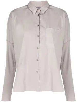 Kristensen Du Nord Long-sleeve Shirt - Grey