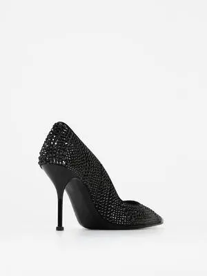 Alexander McQueen Embellished Leather Pumps