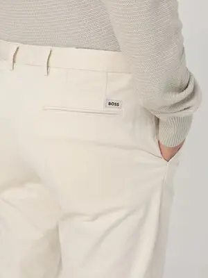 BOSS Tailored Trousers - White