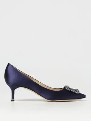 Manolo Blahnik Embellished Pointed Toe Pumps