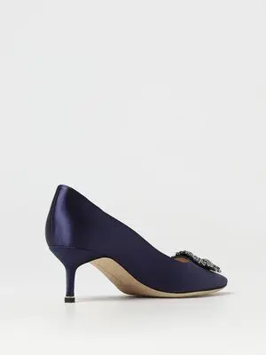Manolo Blahnik Embellished Pointed Toe Pumps