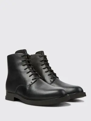 Camper Sitvaletto Iman Leather Lace-up Boots - Black