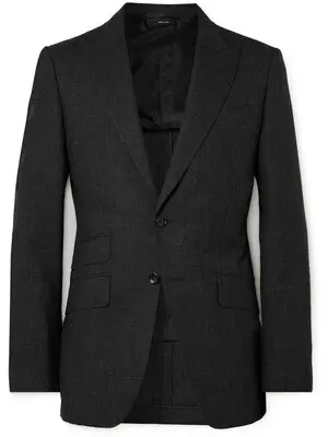 TOM FORD O'connor Slim-fit Checked Wool Suit Jacket