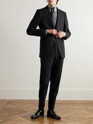 TOM FORD O'connor Slim-fit Checked Wool Suit Jacket