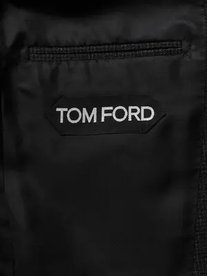 TOM FORD O'connor Slim-fit Checked Wool Suit Jacket