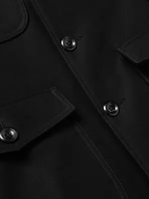 TOM FORD Slim-fit Cotton-moleskine Coat