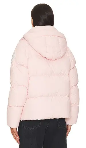 Canada Goose Junction Parka In Pink