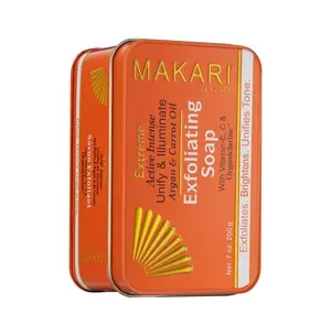MAKARI Extreme Argan & Carrot Oil Soap 7oz - Multi Color Bottle