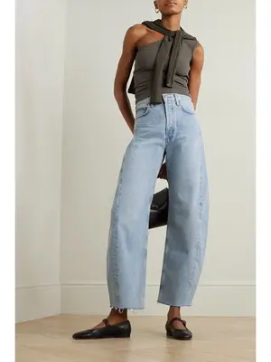 AGOLDE Luna High-rise Jeans - Blue