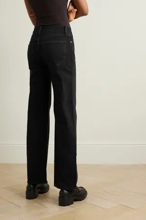 AGOLDE Net Sustain Harper Mid-rise Straight-leg Organic Jeans