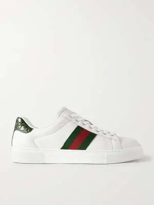 Gucci Ace Leather Sneakers