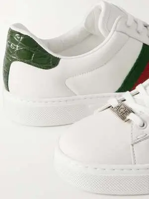 Gucci Ace Leather Sneakers