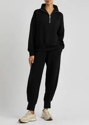 Varley Hawley Half-zip Sweatshirt - Black